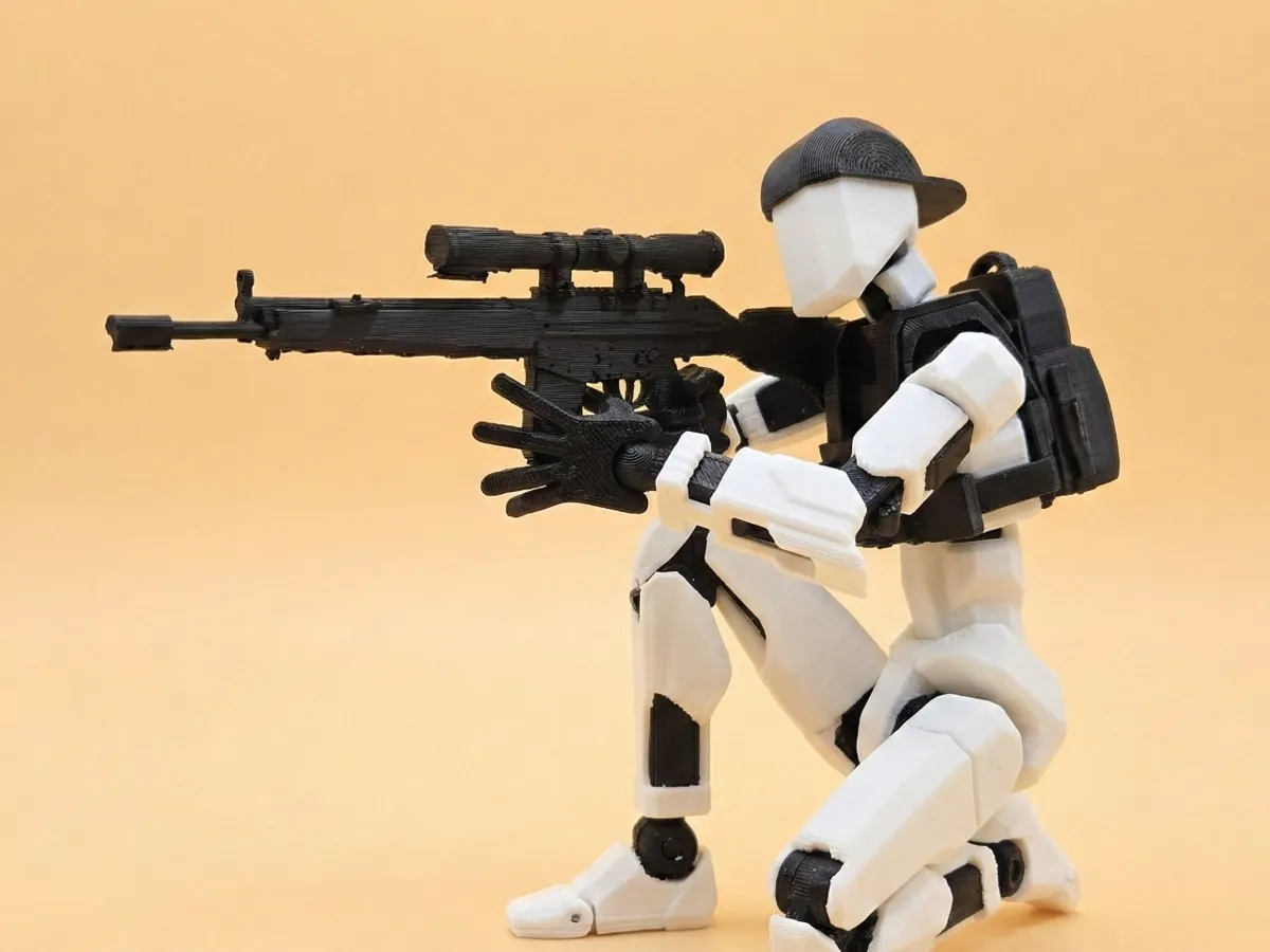 Dummy13 hk G3 (G3SG/1) DMR gun - Free 3D Print Model - MakerWorld