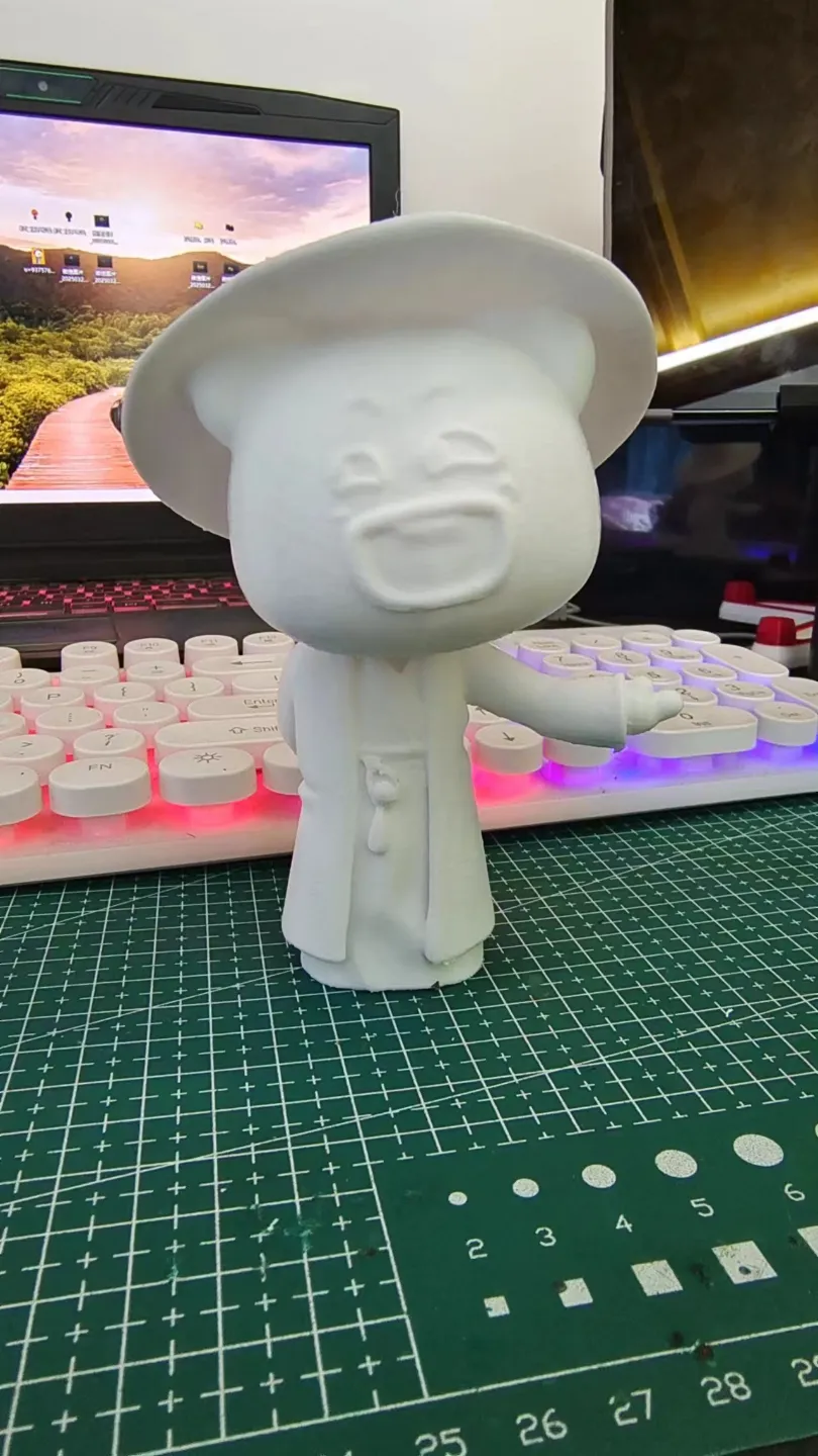 Silly Animation Shrimp Man Figurine Panda Man by user ...