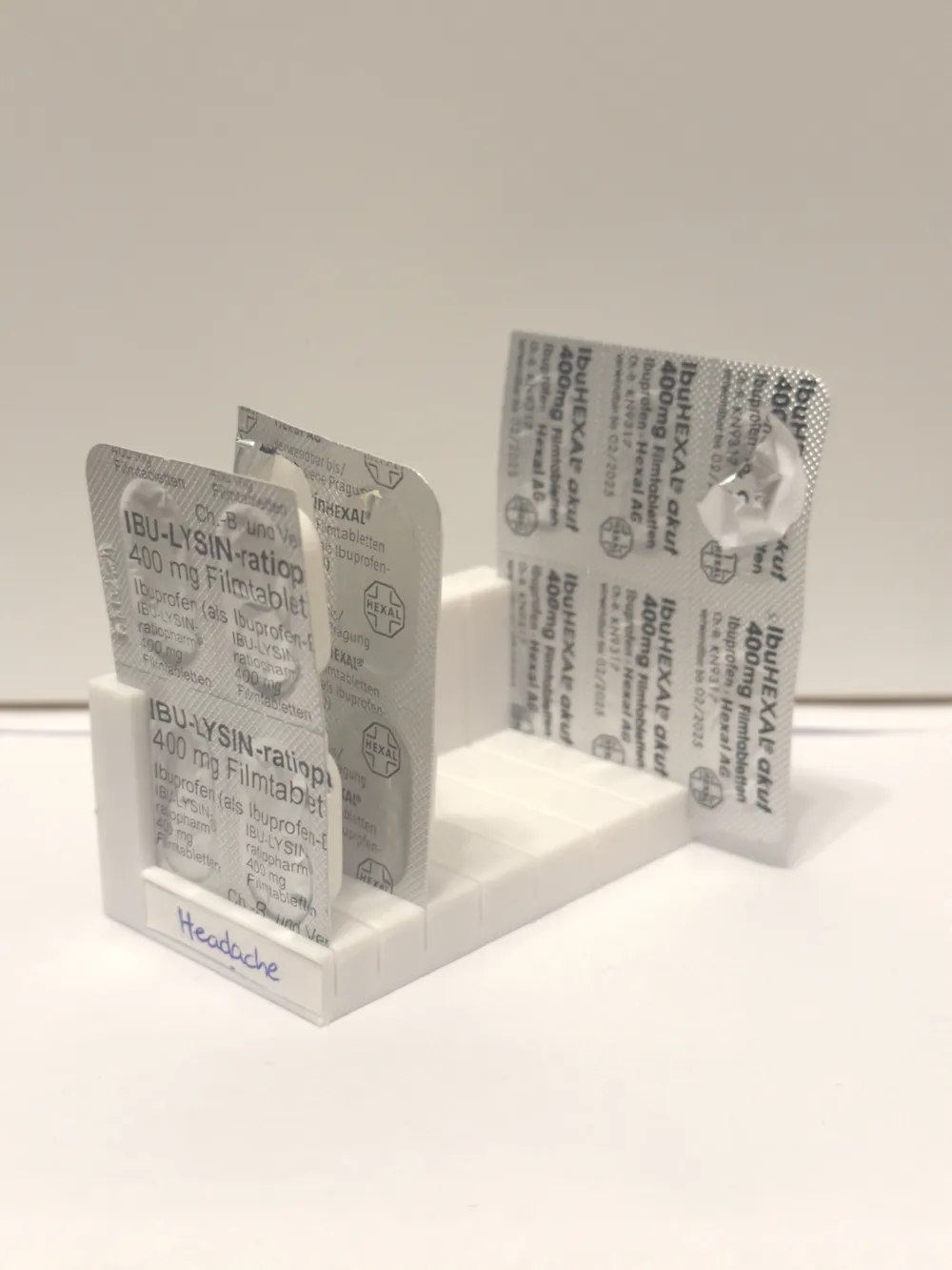 Pill organizer blister pack holder by ForgeCraft3D - MakerWorld