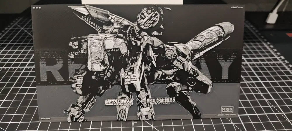 Hueforge - Metal Gear Solid Rex and Ray - 免费 3D 打印模型 - MakerWorld