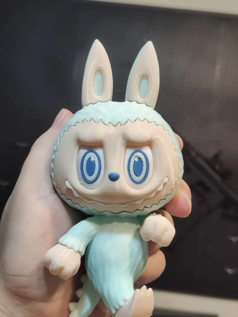 Labubu Bubble Mart Fair Exclusive abubu molly mokoko Zimomo Turquoise ...