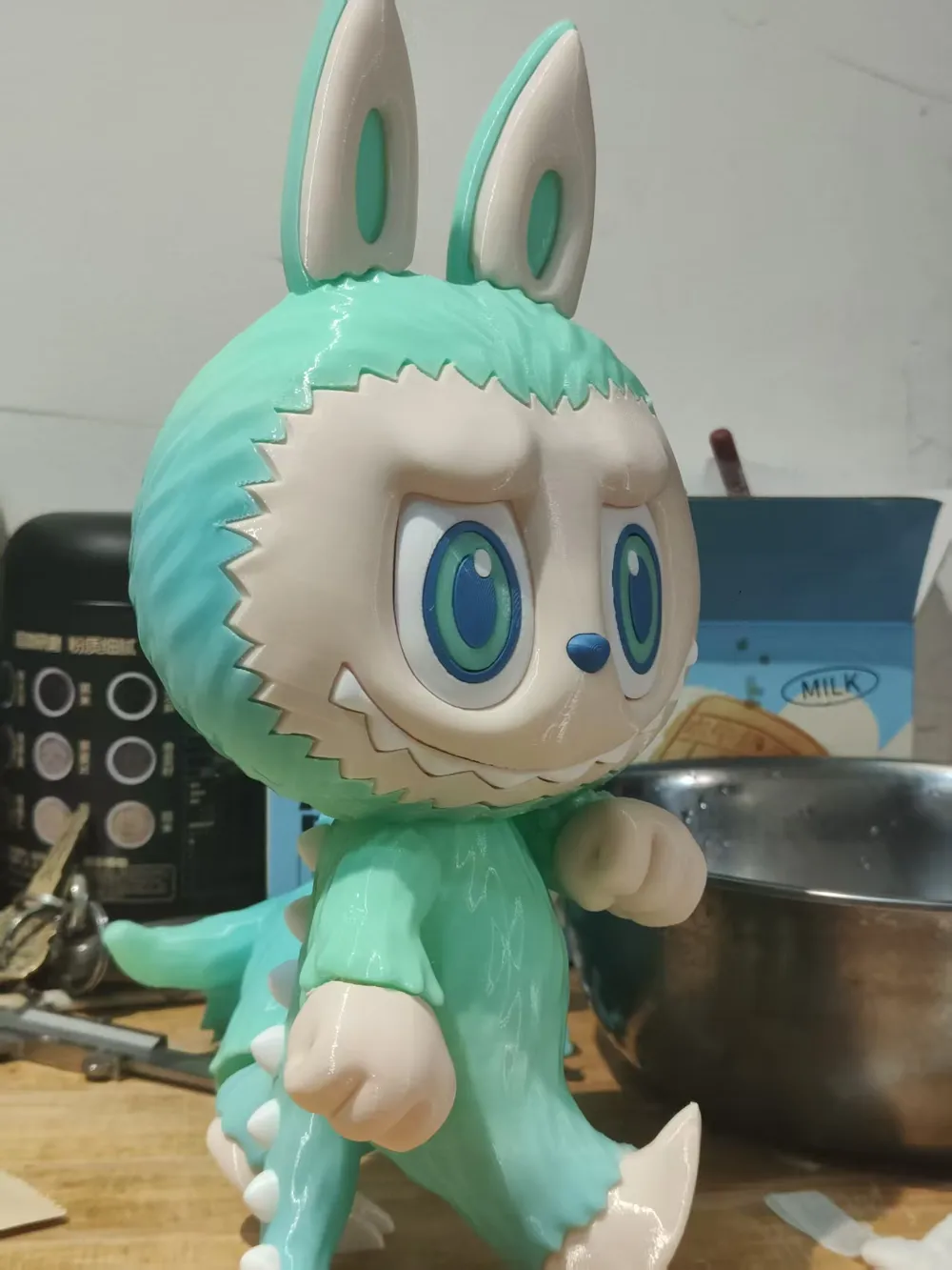 Labubu Bubble Mart Fair Exclusive abubu molly mokoko Zimomo Turquoise blue by 王铁锤 MakerWorld ...