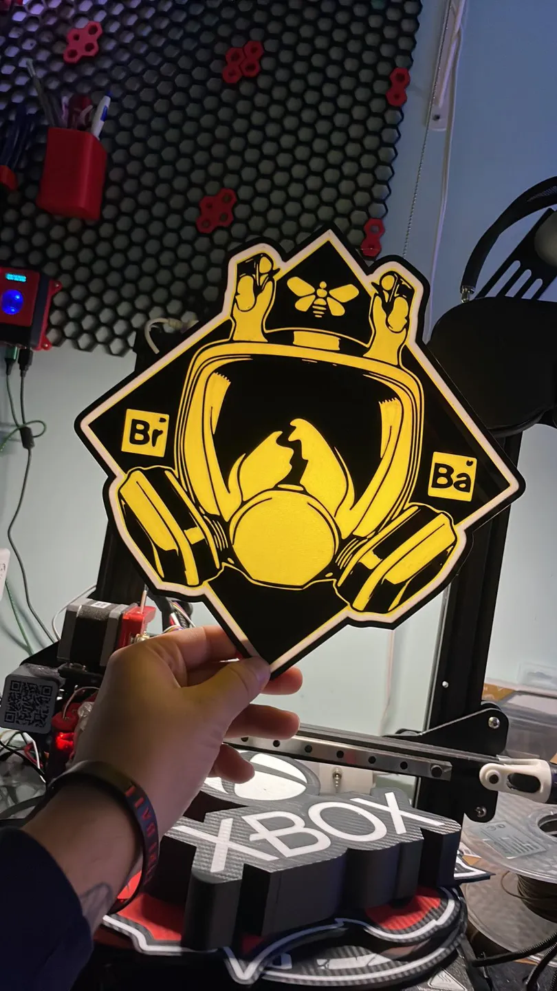 Breaking Bad Lightbox by Nik - MakerWorld