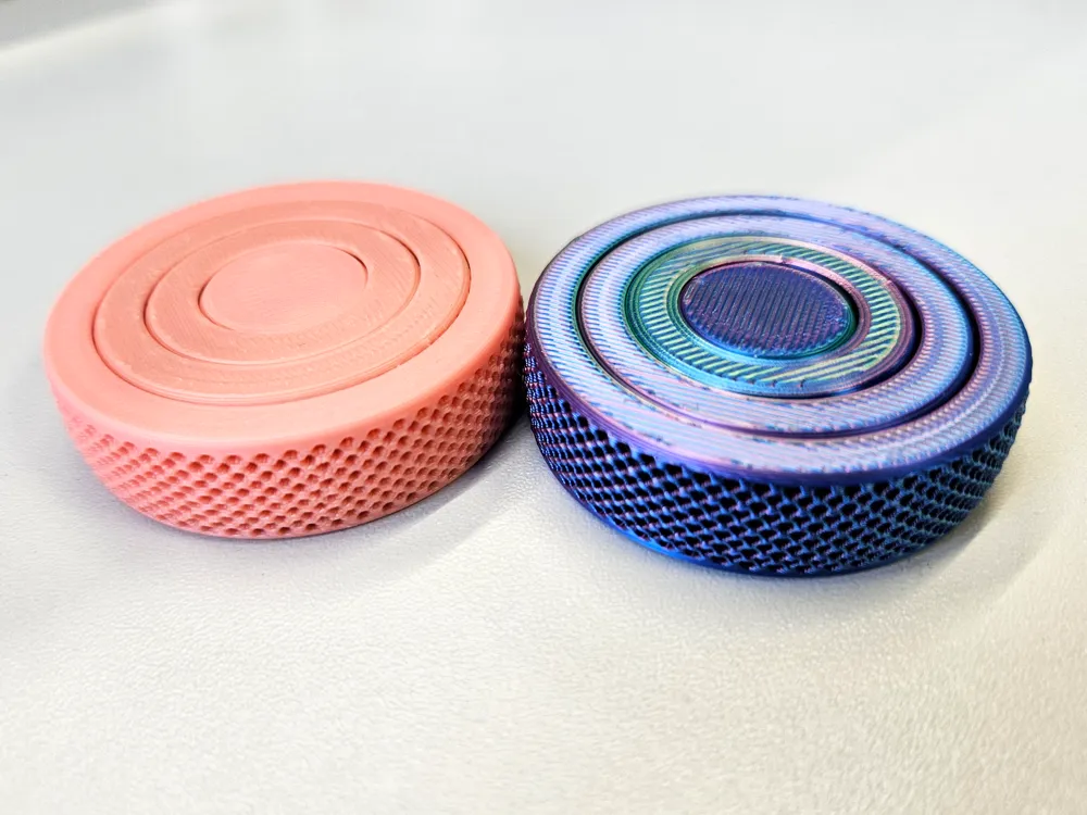 Net Gyro Fidget Spinner (Print-in-Place) by New_Kids_Turbo MakerWorld ...