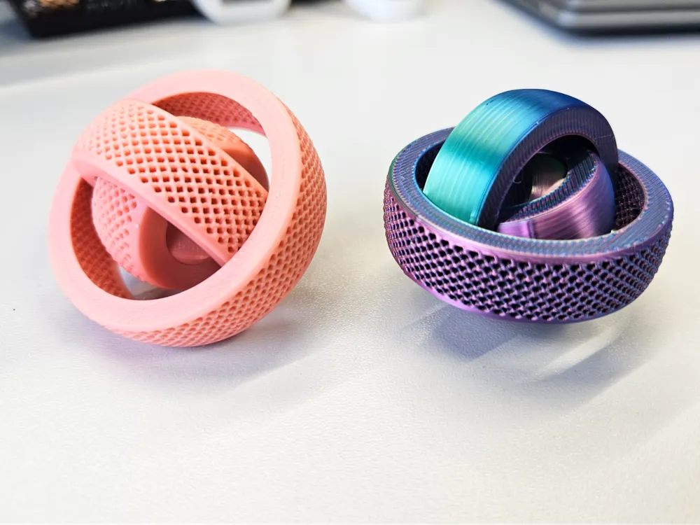 Net Gyro Fidget Spinner (Print-in-Place) by New_Kids_Turbo - MakerWorld