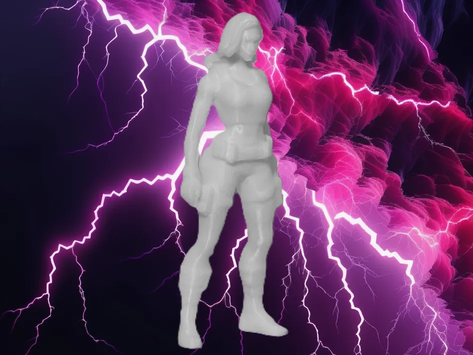 Sonya Blade - Jessica McNamee by Scott MakerWorld: Download Free 3D Models