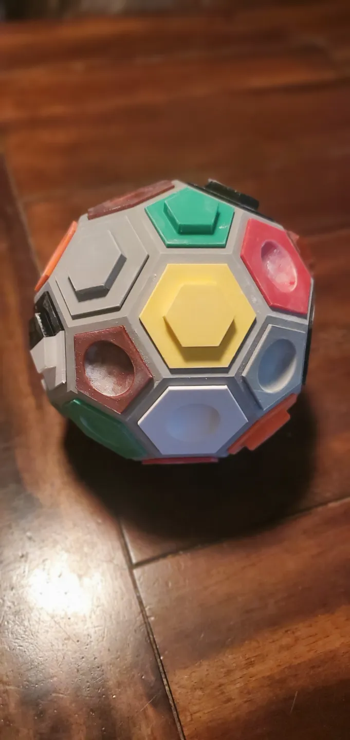 Send Sphere - Handheld Bouldering Game - Free 3D Print Model - MakerWorld