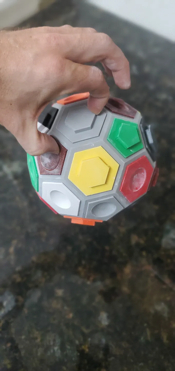 Send Sphere - Handheld Bouldering Game - Free 3D Print Model - MakerWorld