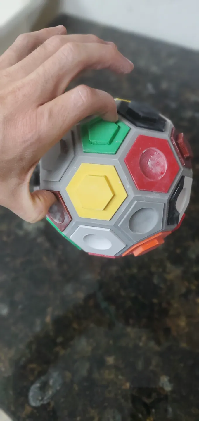 Send Sphere - Handheld Bouldering Game - Free 3D Print Model - MakerWorld