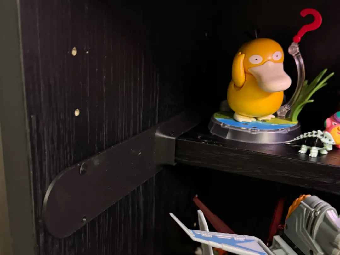 Billy Bookcase half shelf bracket - Free 3D Print Model - MakerWorld