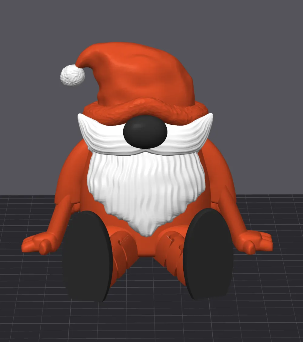 santa with legs Remixed by eric.willms - MakerWorld