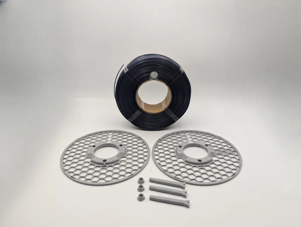 Bambu Refill Spool V2 (190mm) (Old Version) - Free 3D Print Model ...