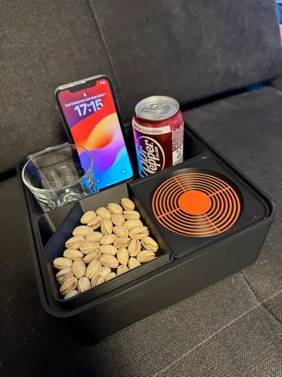 Couch Snack Box by Mittelpunkt Studios MakerWorld: Download Free 3D Models