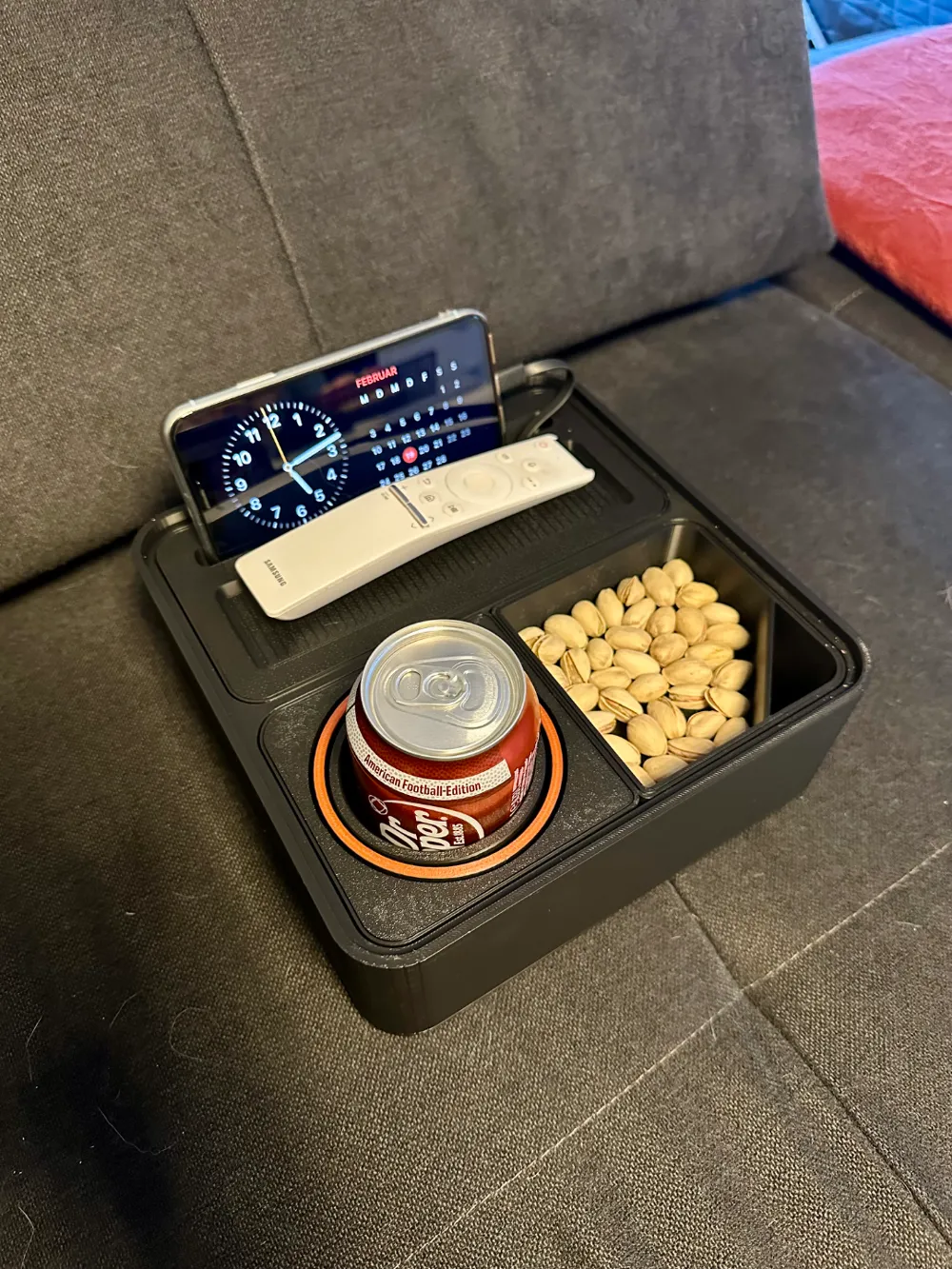 Couch Snack Box - Free 3D Print Model - MakerWorld
