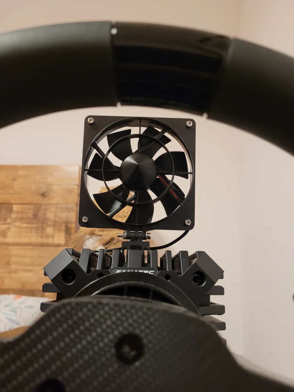 Fanatec CSL DD 120mm fan mount by Kosh - MakerWorld