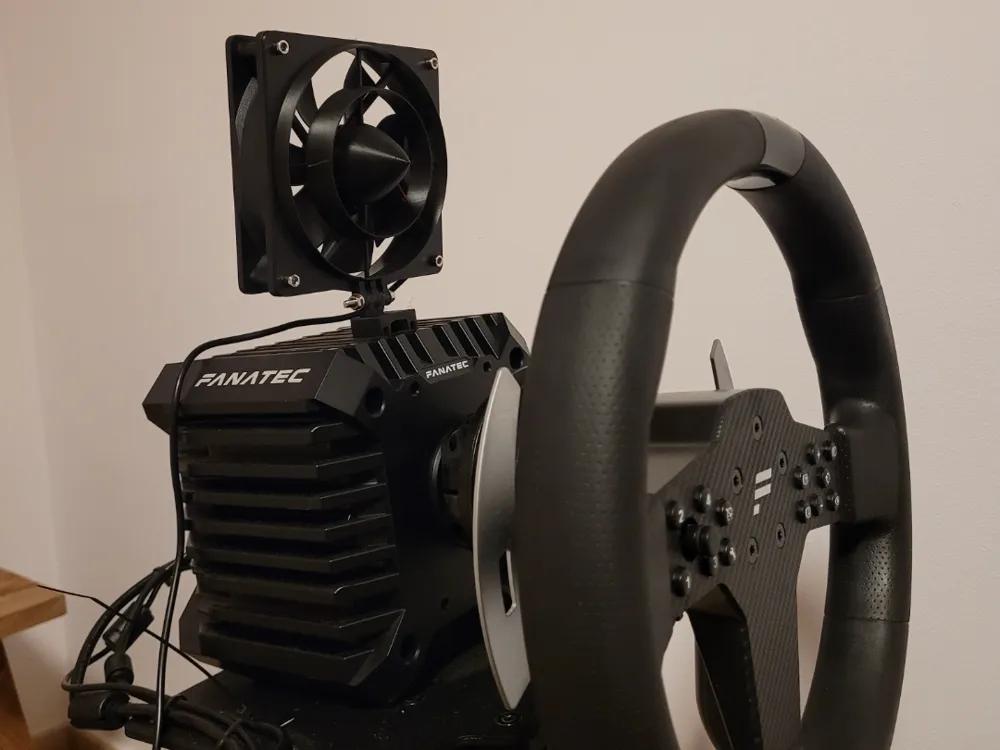 Fanatec CSL DD 120mm fan mount by Kosh - MakerWorld