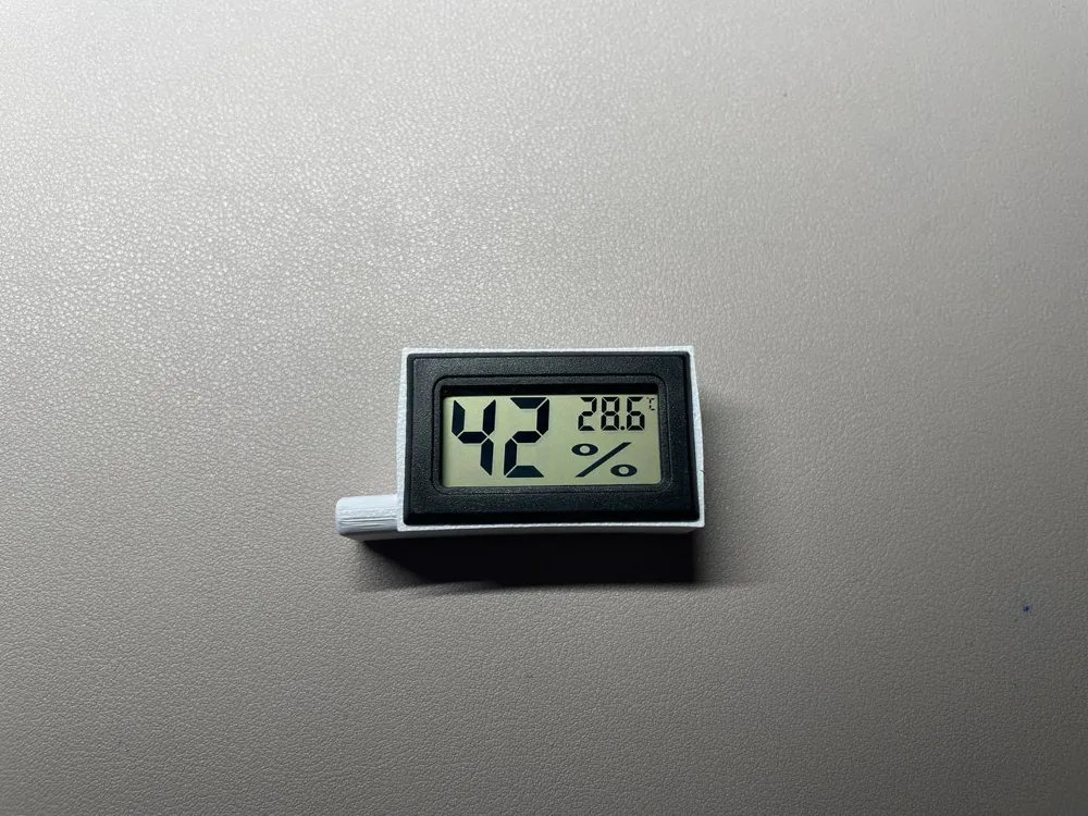 Thermometer Hygrometer Holder for A1 A1 mini by aqua3D - MakerWorld