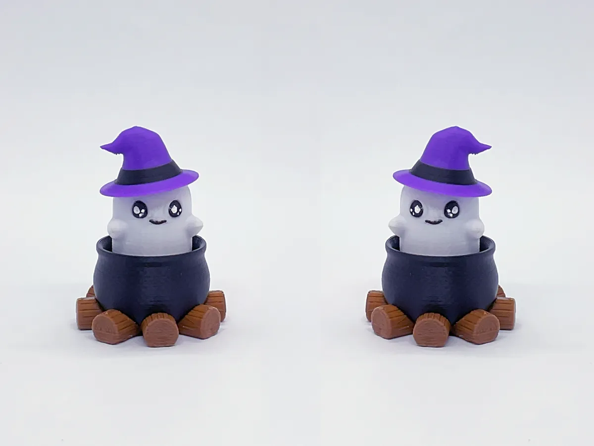 WITCH GHOST CLICKER - Free 3D Print Model - MakerWorld