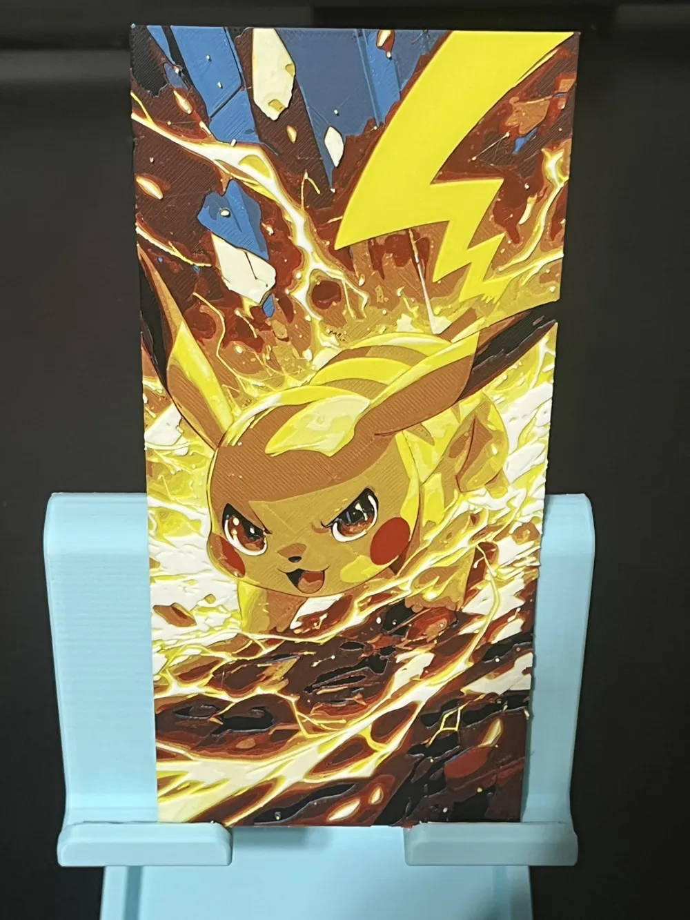 Pikachu Thunder Charge Pokemon Hueforge by FantasyZ MakerWorld ...