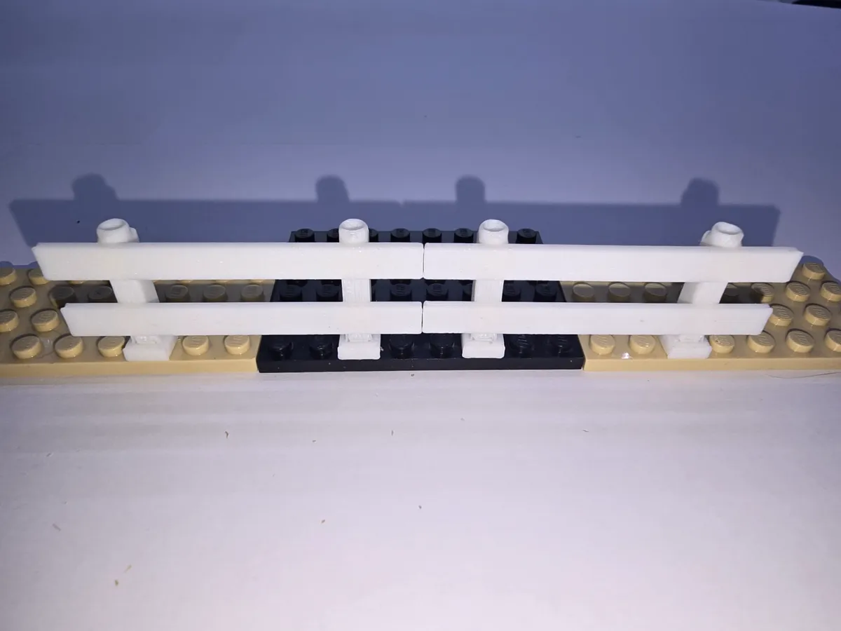 Legos compatible fence - Free 3D Print Model - MakerWorld