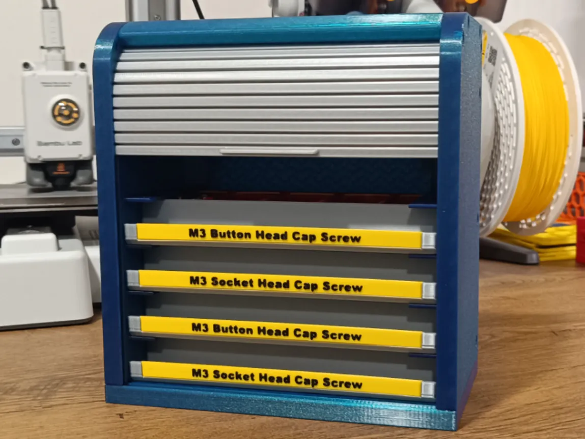 Screw Box Organizer - Free 3D Print Model - MakerWorld