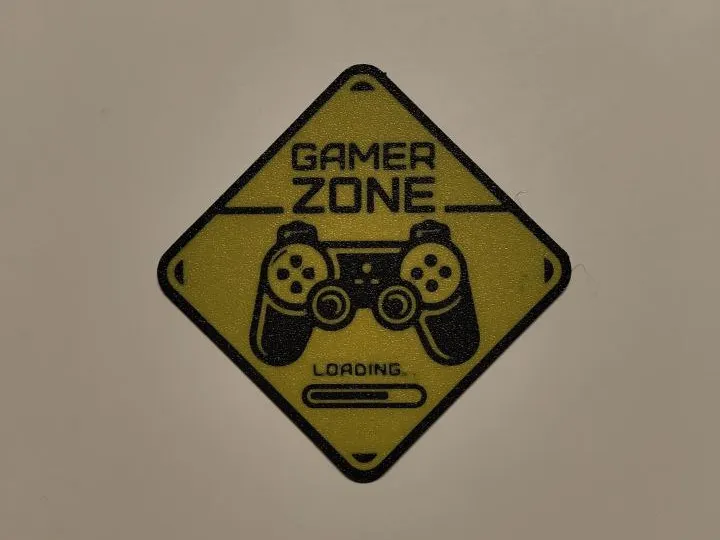 Gamer zone poster by Reybrond - MakerWorld