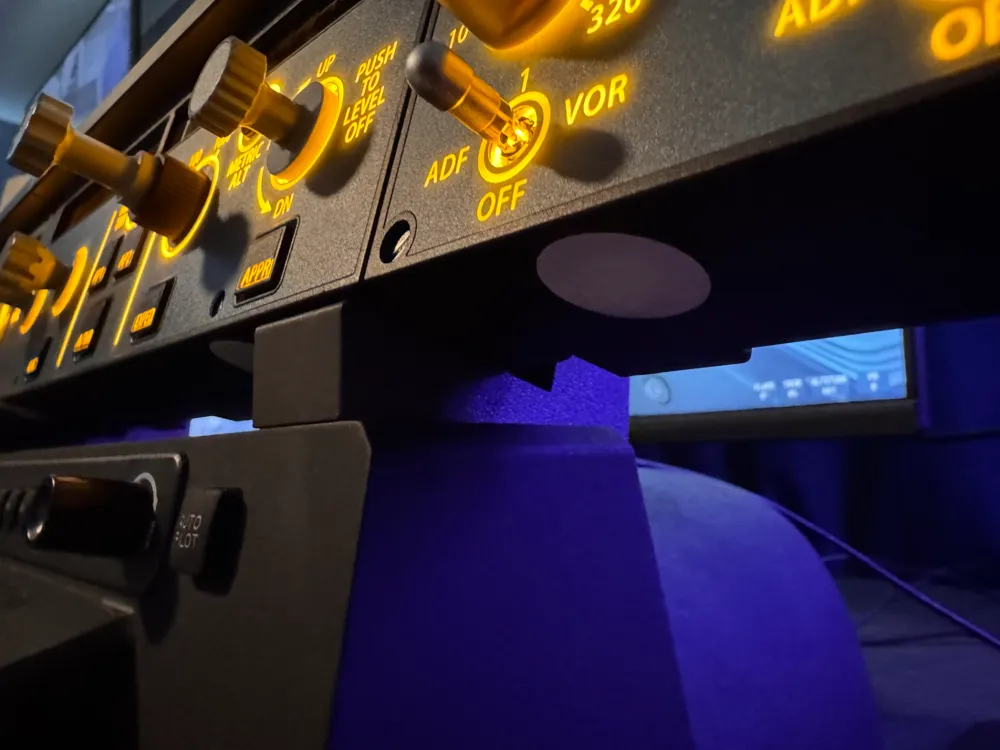 Winwing FCU to Honeycomb Bravo mounting brackets by Project Open ...