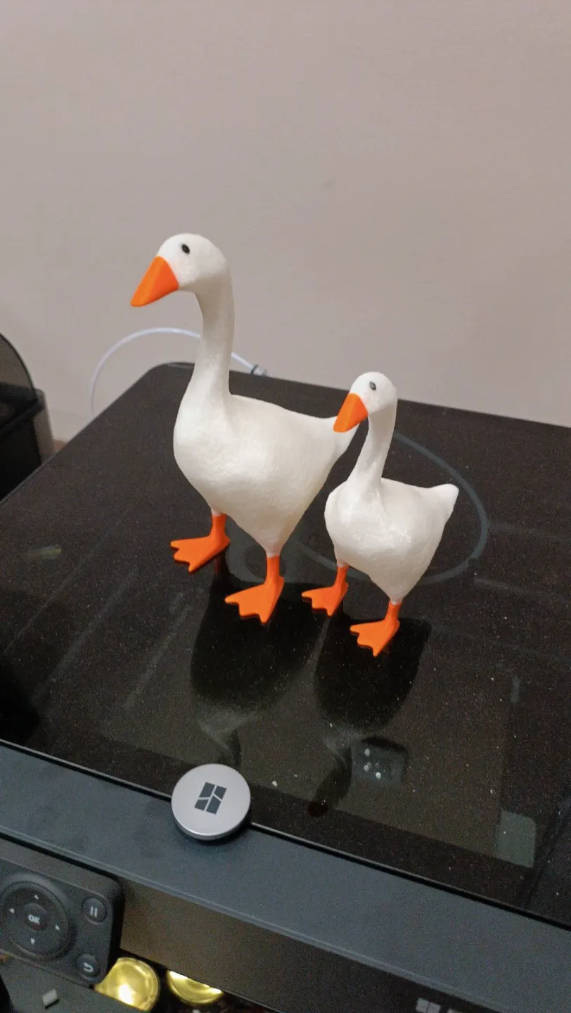 The Entitled Goose but bigger and feathery - Free 3D Print Model ...