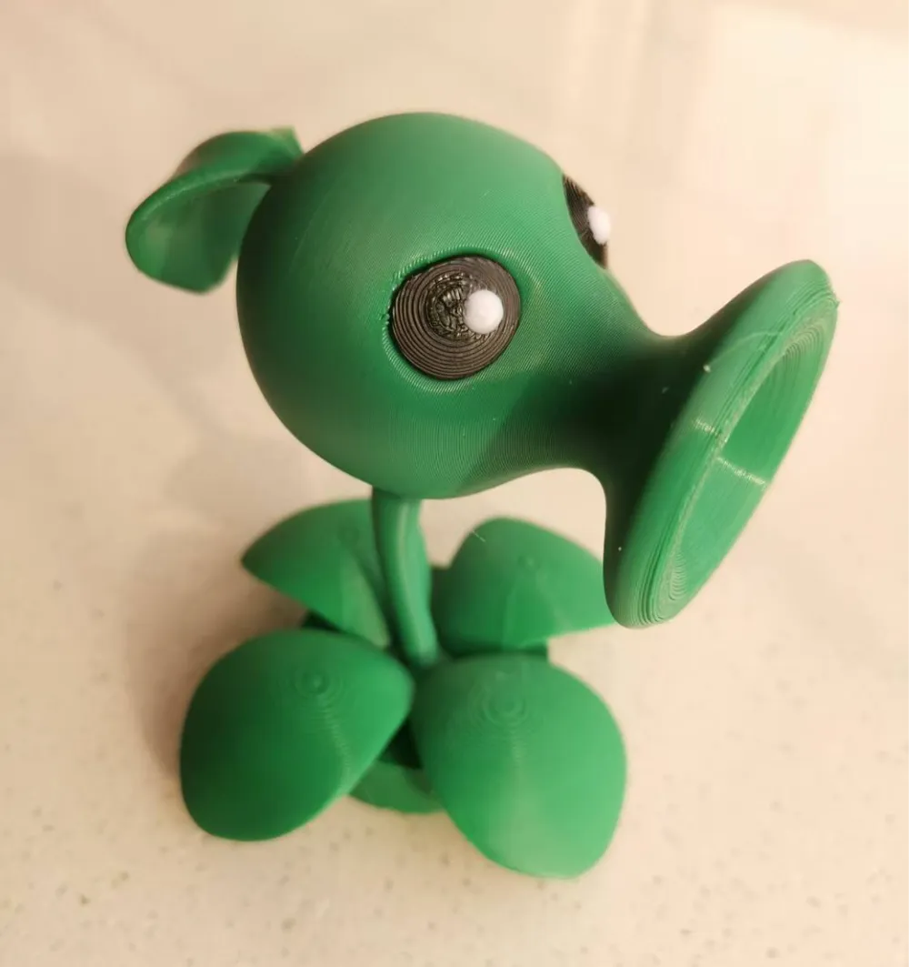 Plants vs Zombies - Pea Shooter by 爱睡觉的3D打印机 - MakerWorld