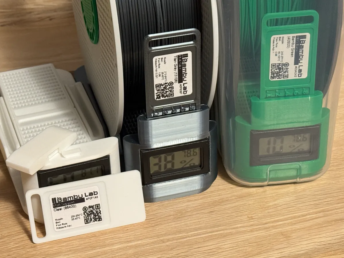 Ultimate Filament Storage Sample Card Fixture - Free 3D Print Model ...