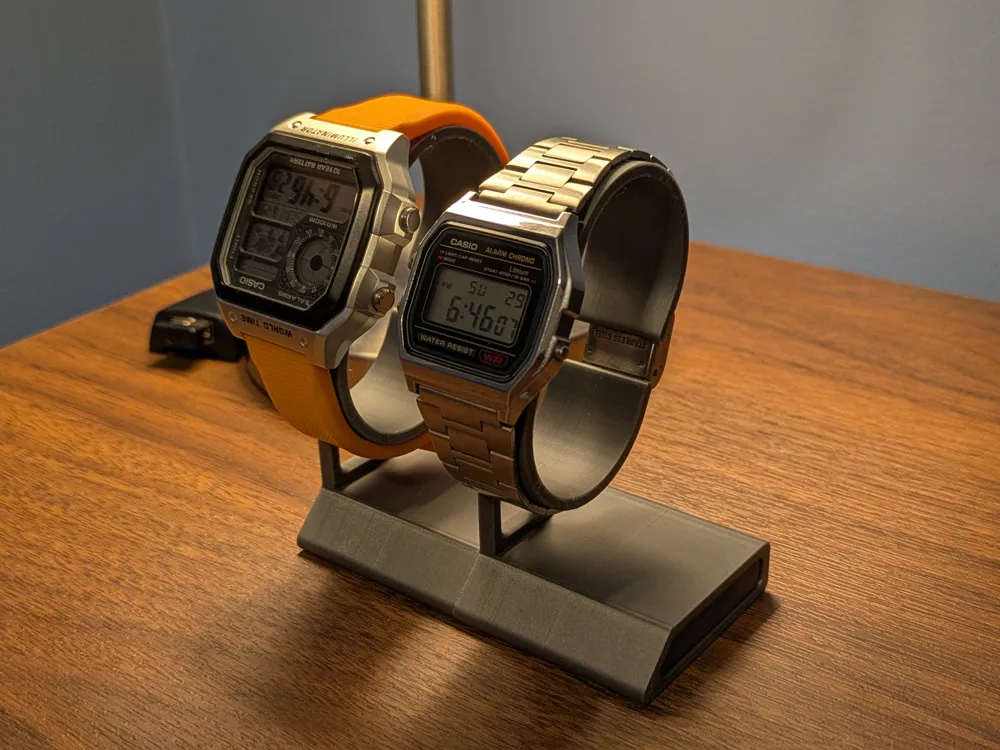 Watch Stand (Modular!) by Apex Chicken MakerWorld: Download Free 3D Models