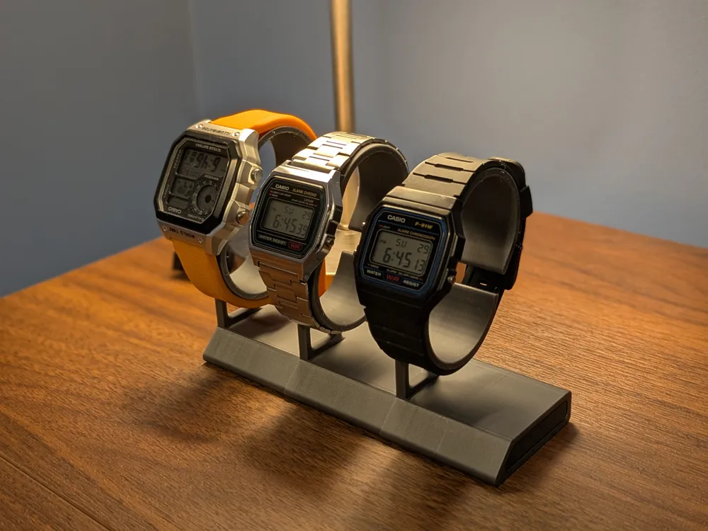 Watch Stand (Modular!) by Apex Chicken MakerWorld: Download Free 3D Models