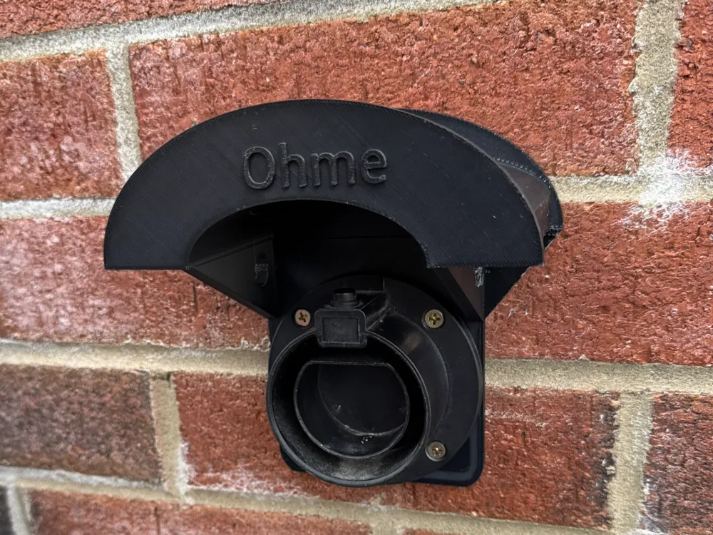 OHME EV Charger Wall Backplate / Cable Tidy by MaxN - MakerWorld