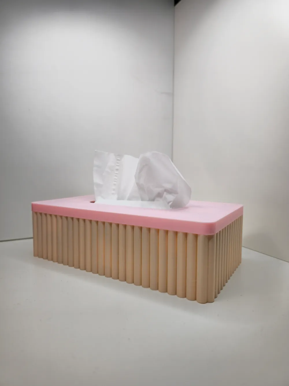 Ribbed tissue box by CebulaTech MakerWorld: Download Free 3D Models