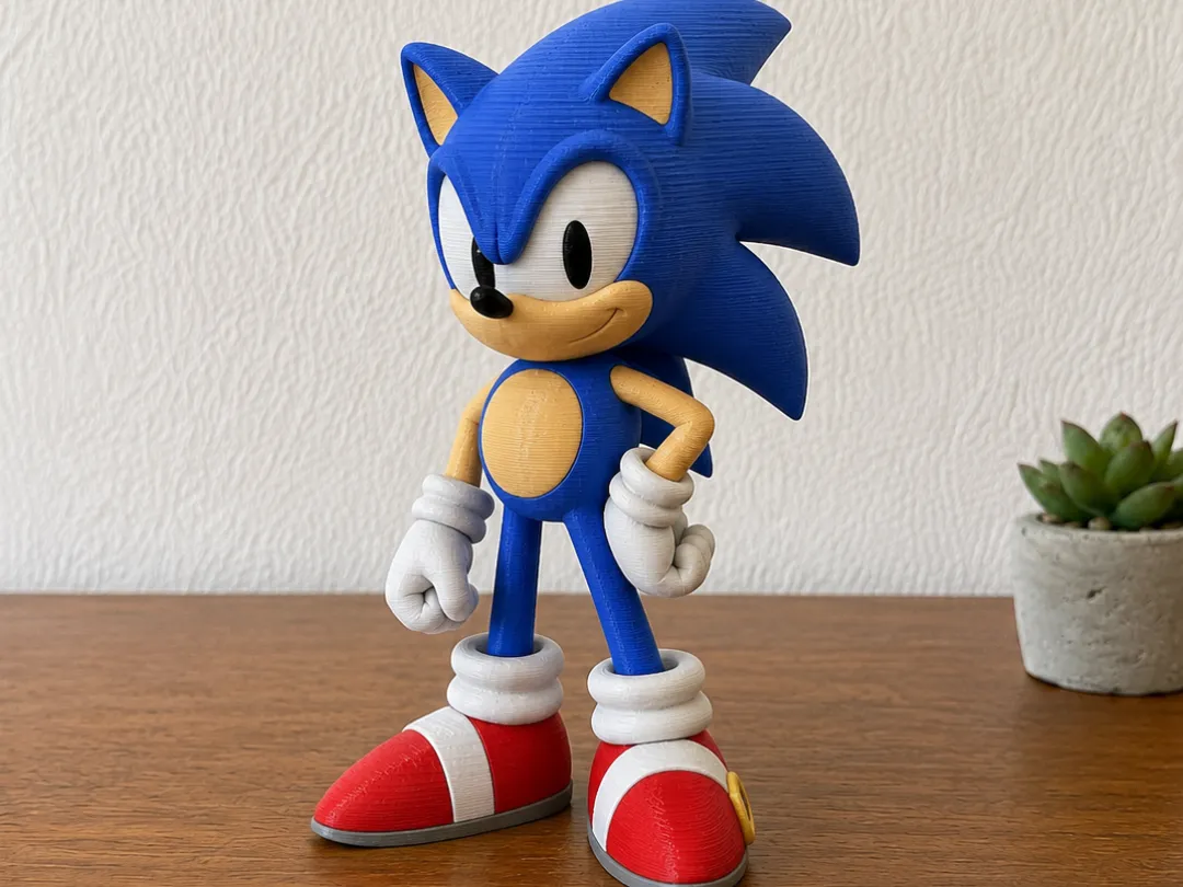 Sonic fast print - Free 3D Print Model - MakerWorld
