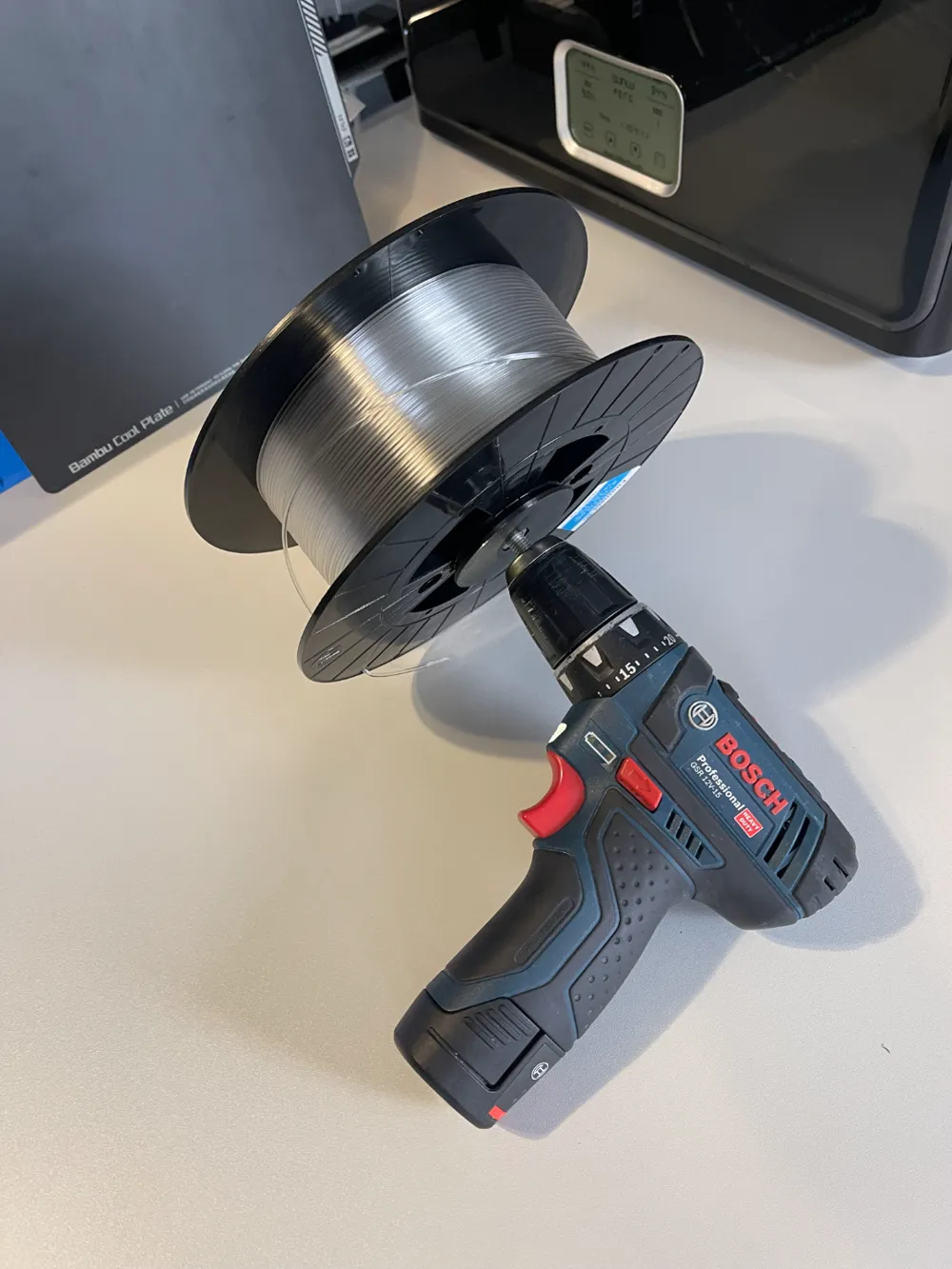 Basic filament rewinder by BulisONE - MakerWorld