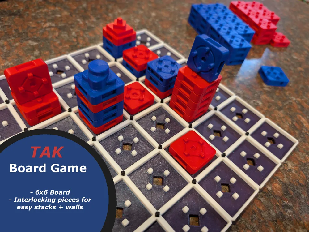 TAK - Board Game by NorthernPine 3D - MakerWorld
