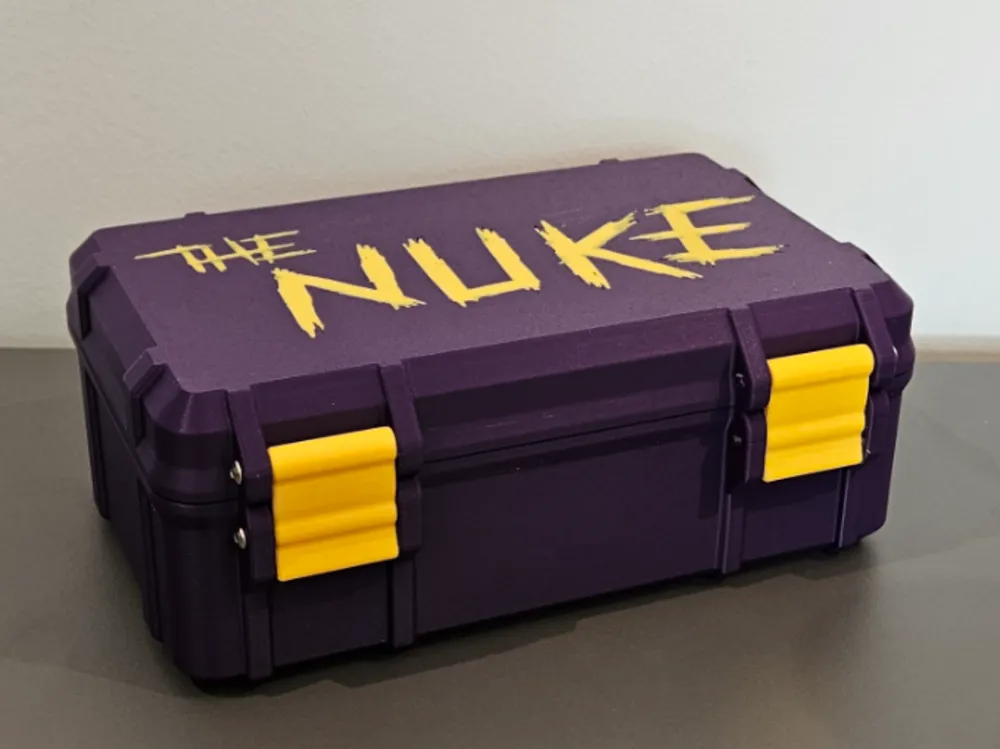 Luke Littler (The Nuke) Rugged Box/Lunch Box - Free 3D Print Model ...