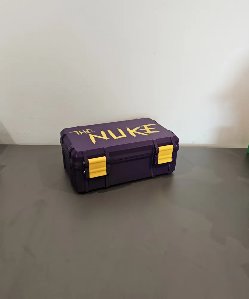Luke Littler (The Nuke) Rugged Box/Lunch Box by p666buc MakerWorld ...
