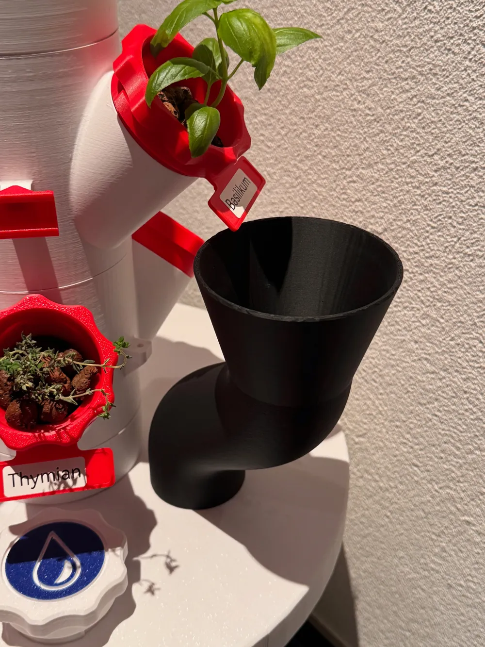 Water funnel for Hydroponic Tower by Himmelsschmiede - MakerWorld