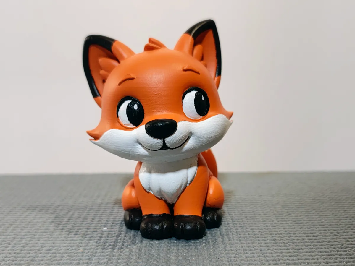 Sweet little fox - Free 3D Print Model - MakerWorld
