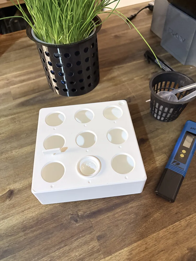 Flow Nano / Hydroponic seed starter - Free 3D Print Model - MakerWorld