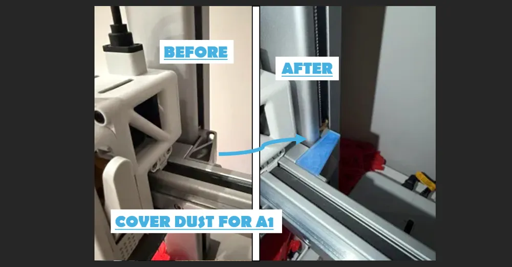 Dust cover accessory for A1 printer - Free 3D Print Model - MakerWorld