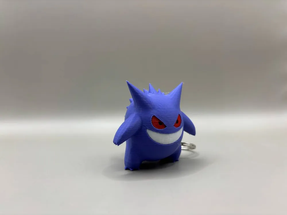 Gengar - Keychain v2 by Eon3D MakerWorld: Download Free 3D Models