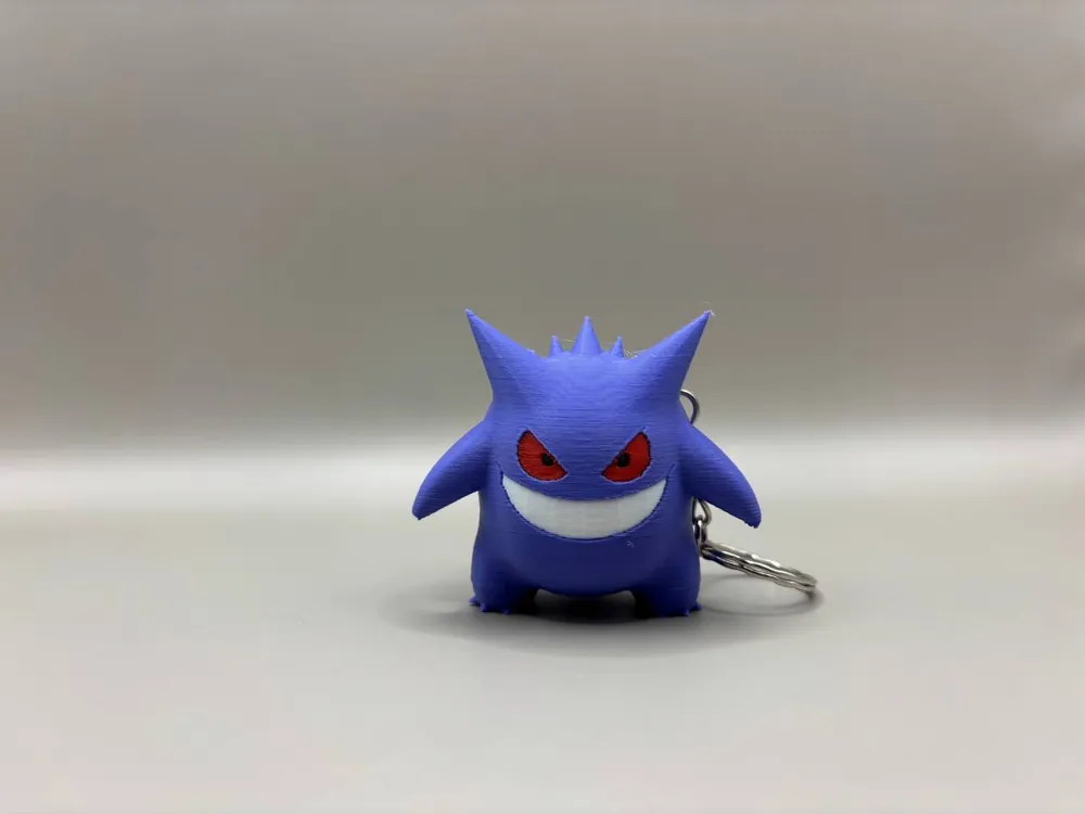 Gengar - Keychain v2 by Eon3D MakerWorld: Download Free 3D Models