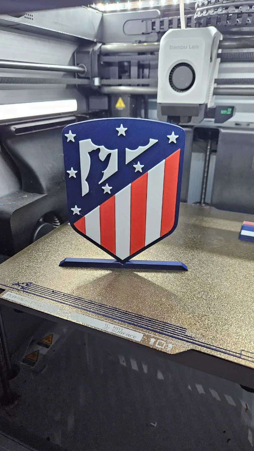 Atletico Madrid Table Stand by 5kyrunn3r - MakerWorld