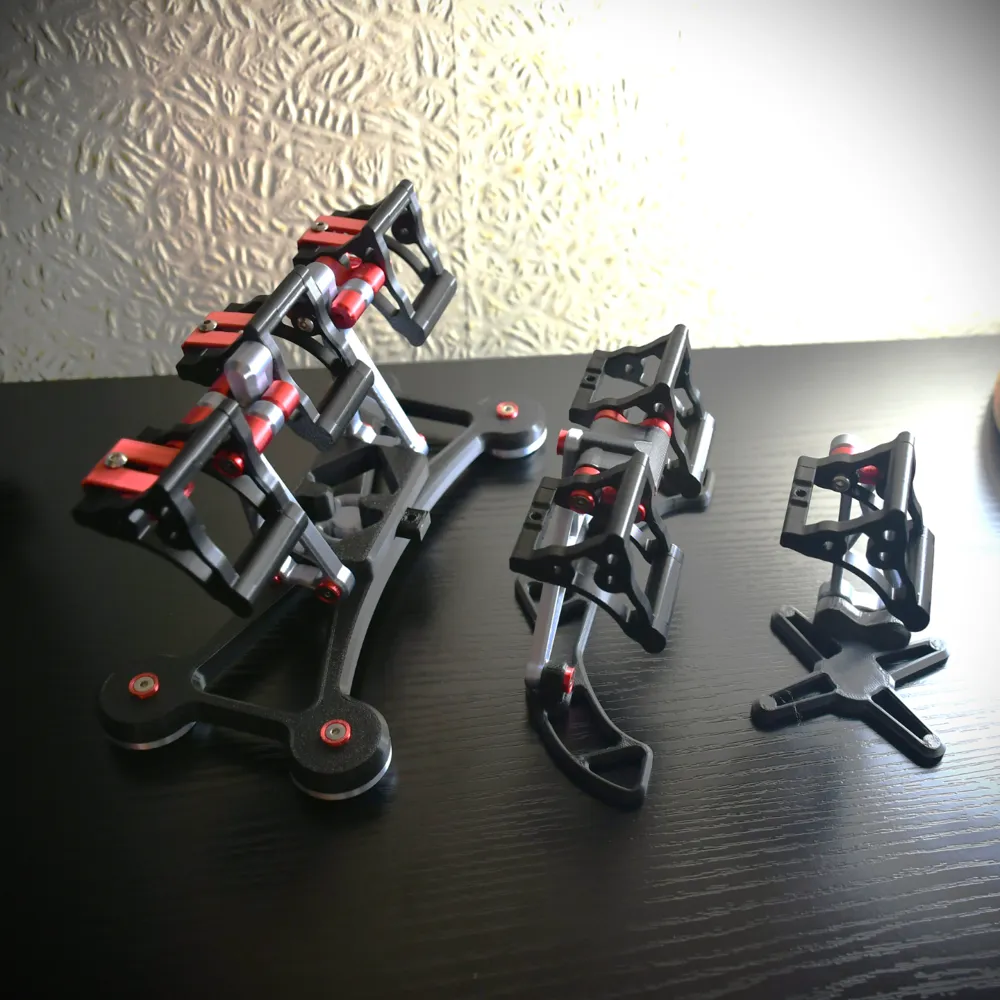 Triple watch stand (Industrial themed) by NoycePrints MakerWorld ...