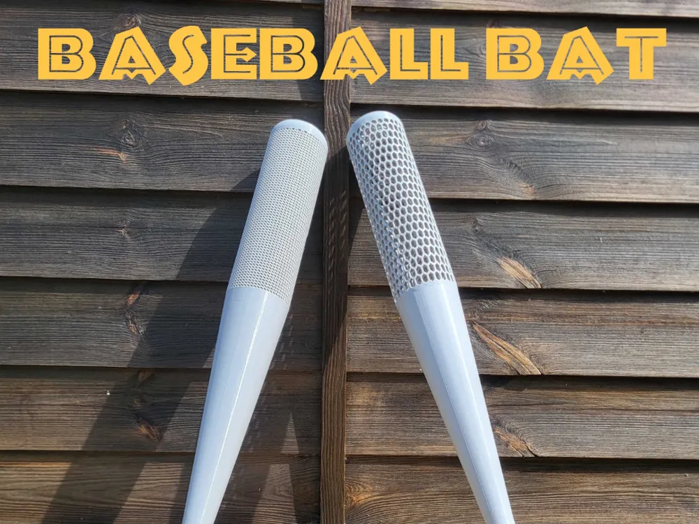 Baseball Bat - Free 3D Print Model - MakerWorld