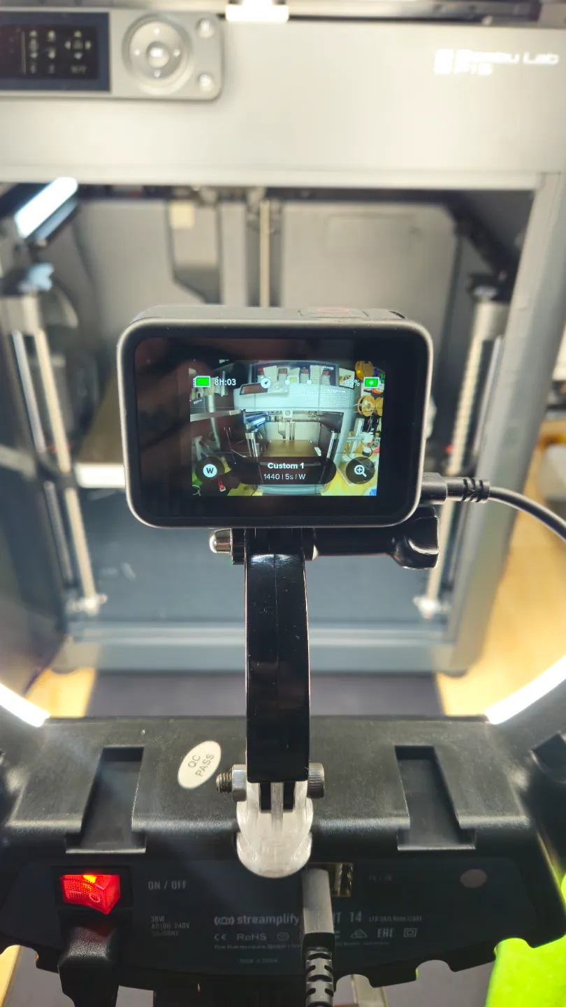 gopro ring light mount by Caziuz Designs - MakerWorld