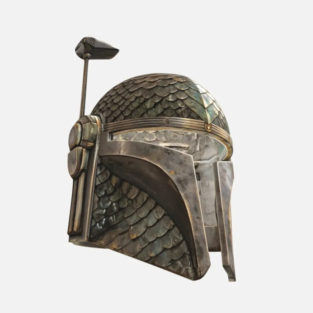 Mandalorian (Dragon Scales style) Helmet + armor - Free 3D Print Model ...